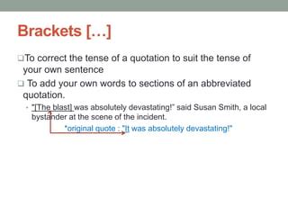 Punctuation In Writing PDF