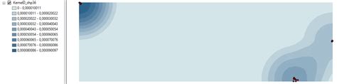 Arcgis Desktop Problem With Search Radius Bandwidth Of Kernel Density Estimate Geographic