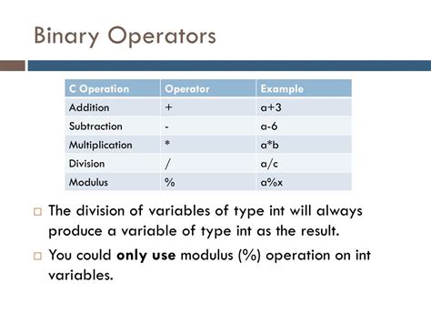 Ppt Lecture 3 Basic C Operators Powerpoint Presentation Free