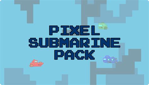 Pixel Submarine Pack GameDev Market