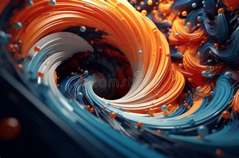 Abstract Representation Of Swirling Patterns Stock Illustration Illustration Of Patterns