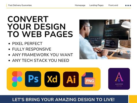 Pixel Perfect Figmaxd To Responsive Web Page Conversion Htmlcssjs Upwork