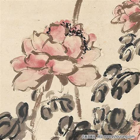 李鱓国画 花卉图 3 高清大图下载 名画油画网