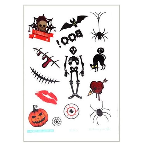 스마트보이 Sc803 할로윈 분장 이벤트 어린이 타투 스티커어린이 판박이 스티커타투스티커물놀이스티커아동 판박이 스티커어린이 헤나어린이타투스티커마스크스티커