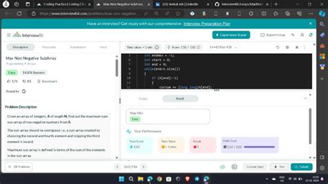 Scaler Solved A Problem With Interviewbit Shaksham Arora Posted On