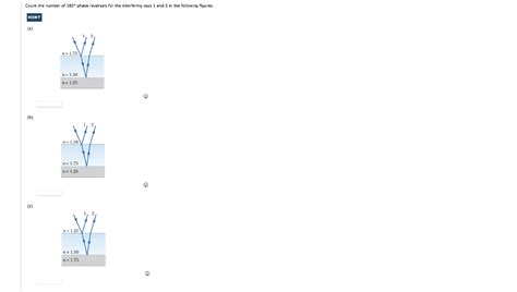 Solved Count The Number Of 180∘ Phase Reversals For The