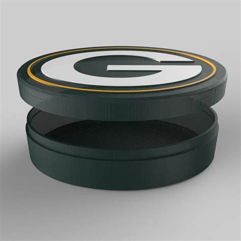 📦 Green Bay Packers 徽标盒 存储盒 Nfl 足球球迷艺术 桌面收纳盒・文件用于 Stl 三维打印・cults