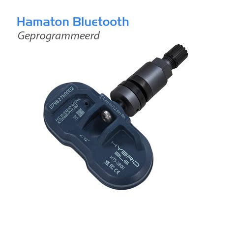 Hamaton Tpms Hybrid Bluetooth Sensor Alu Grafiet Ventiel Rema Tip Top Benelux