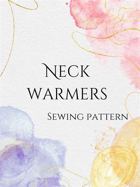 Neck Warmer Sewing Pattern Sewing Pattern Neck Warmer Christmas Ts Sewing Hot Pack