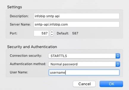 Email SMTP Specification
