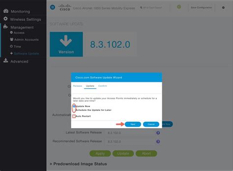 Cisco Mobility Express Deployment GuideRelease Managing The Mobility Express