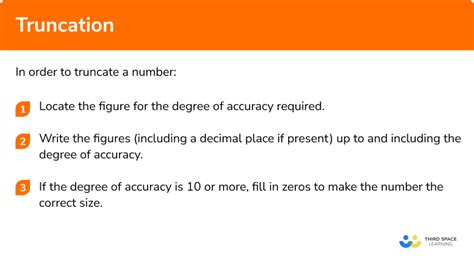 Truncated Maths Gcse Maths Steps Examples And Worksheet
