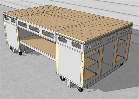 Table Dassemblage Porte Systainer Diy Terminé