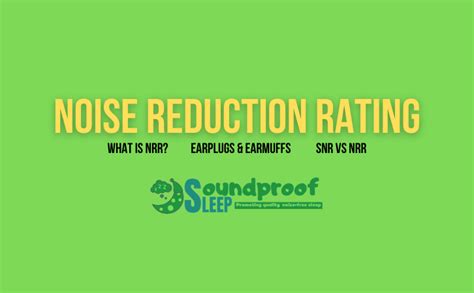 Earplug Earmuff Noise Reduction Rating NRR Explained