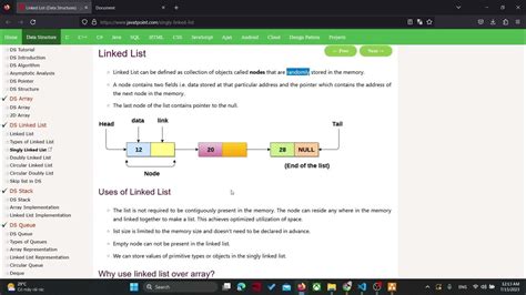 Cấu Trúc Dữ Liệu Với Javascript Giới Thiệu Về Linkedlist P1 Youtube