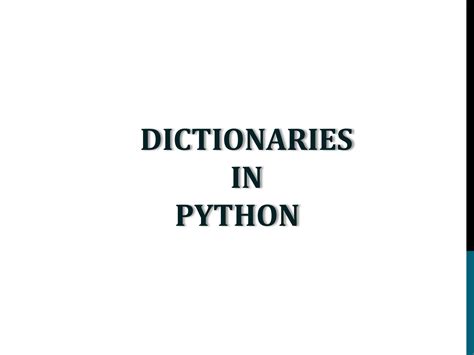 Solution Dict In Python Studypool