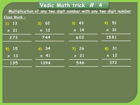 Vedic Math Math Tricks Math Vedic