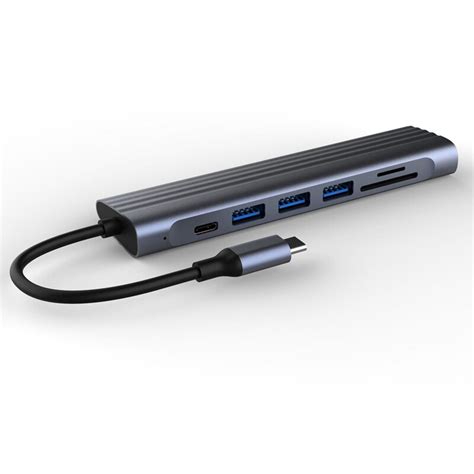 6 In 1 USB C HUB Docking Station Includes 1XSD Grandado