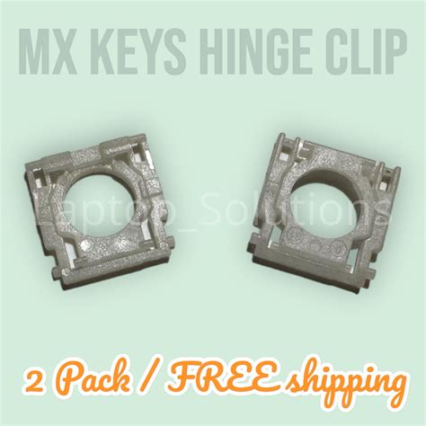 Logitech Mx Keys Keyboard Key Hinge Clips Pack Of 2 Etsy