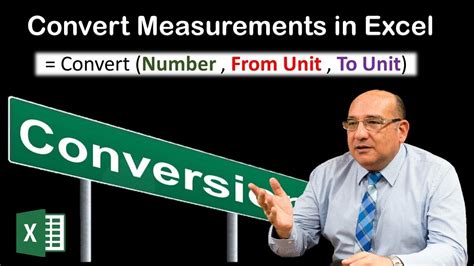 Convert Measurements Using Excel Convert Function Youtube