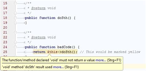 return null vs return void dereuromark
