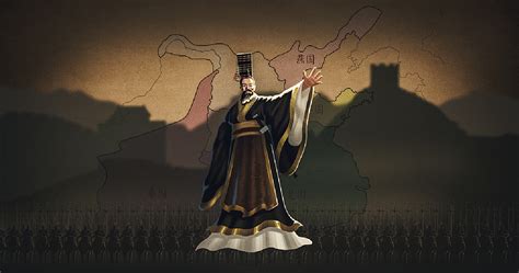 秦始皇统一六国瓜田里 站酷zcool