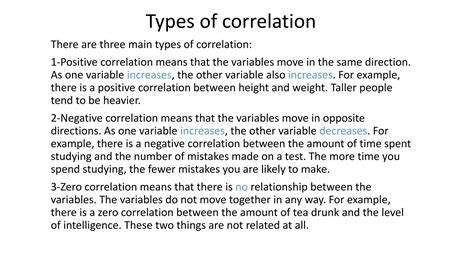 Correlation Can Help Us Identify Relationships Between Variables Ppt