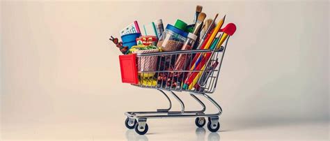 Shopping Cart Overflow Premium Ai Generated Image