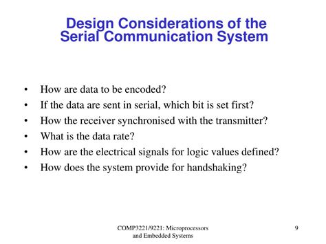 ppt comp3221 microprocessors and embedded systems powerpoint