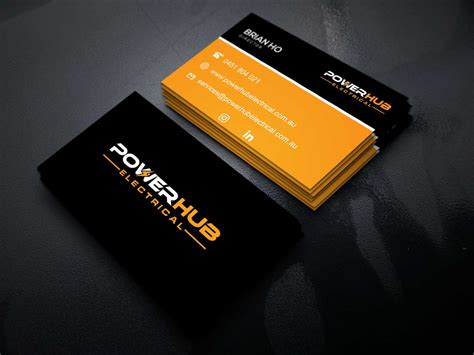 Elegant Playful Logo Design For Powerhub Electrical By Md Ahasan Design 33009333