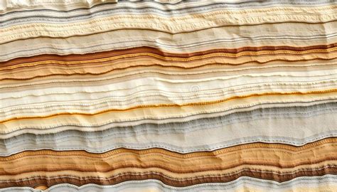 Abstract Layered Texture Earthy Tones And Undulating Patterns Stock