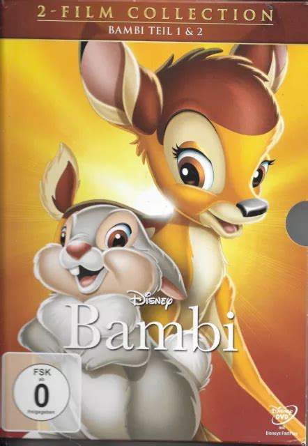 Bambi 2 Film Collection Disney Classics 2 Dvd Animation Tick