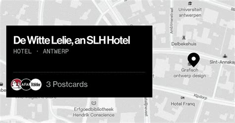 De Witte Lelie An Slh Hotel On Postcard