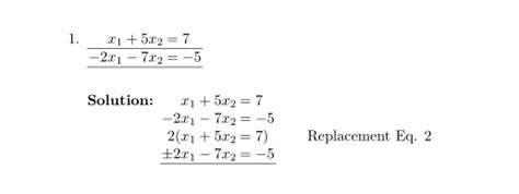 math mode underline inside of enumerate and align tex latex stack