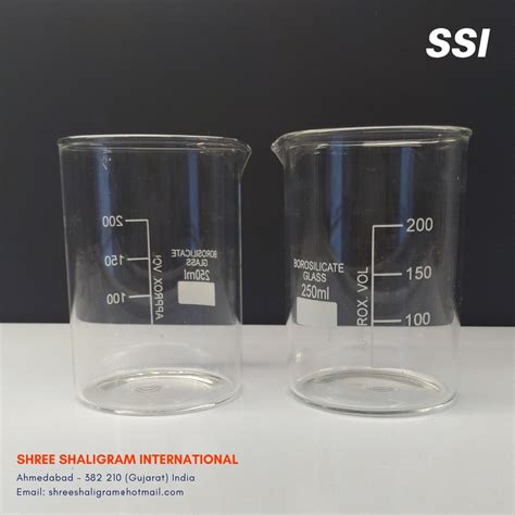 Round 250ml Borosilicate Glass Beaker For Lab And Scientific At Rs 100