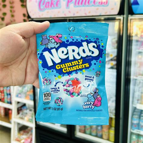 NERDS Gummy Clusters Very Berry Bag G Cake Princess