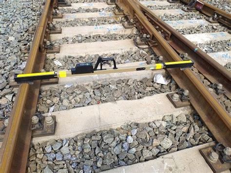 Standard Digital Rail Gauge Railway Track Measuring Instrument Rail Switch Track Gauge Ruler For