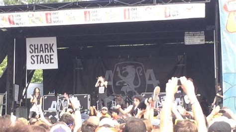 Asking Alexandria Charlotte Warped Tour 2015 Youtube