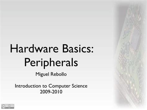Peripheral Devices Pptx Computer Peripherals Computing