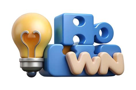 Flat Vector Puzzle Piece And Light Bulb With Innovation Concept Creative Problem Solving In