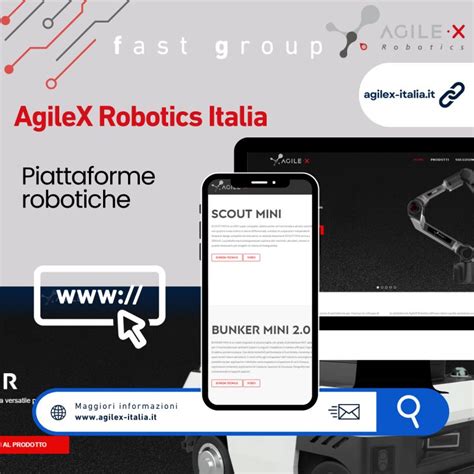 Agilex Robotics Italy Website Is Live With New Design And Products