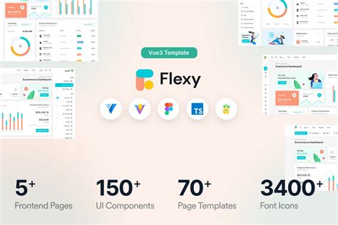 Flexy Vuetify 3 Vue 3 Admin Dashboard