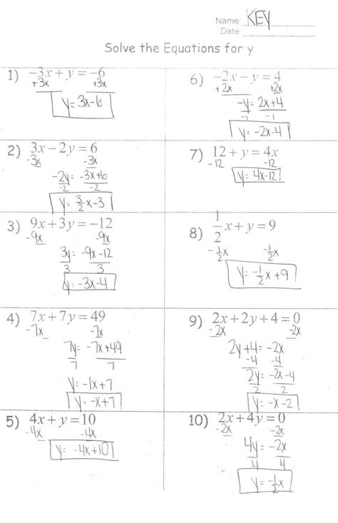 Unit 8 Quadratic Equations Homework 2 Intro To Quadratics — Db