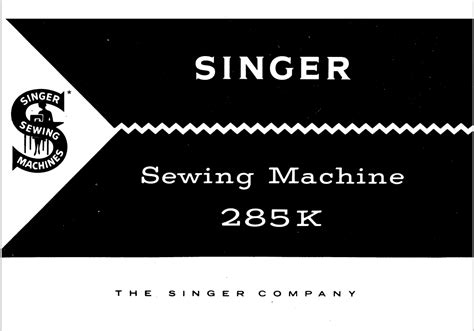 Singer Model 285 Sewing Machine Parts And Accessories Central Michigan