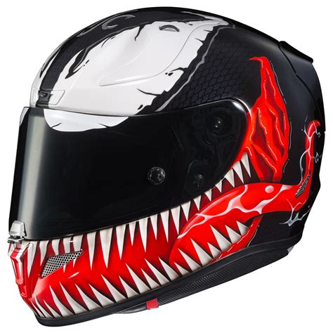 Venom Motorcycle Helmet Geekalerts
