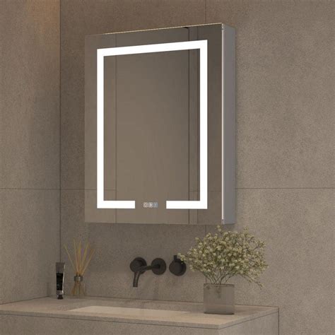 Eakyhom 24 In W X 30 In H Rectangular Silver Aluminum Recessed