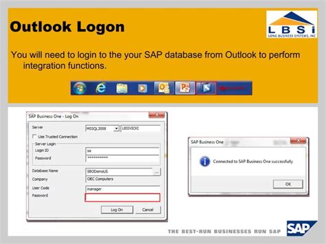 Sap Business One Outlook Integration User Group Presentation June 2012 Pdf