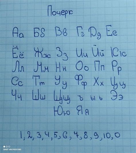 Почерк Рукописные буквы Подсказки писателю Планировщик обучения