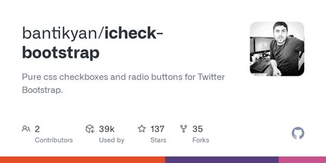 Github Bantikyanicheck Bootstrap Pure Css Checkboxes And Radio
