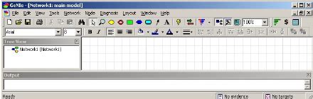 The Main GeNIe Interface Download Scientific Diagram
